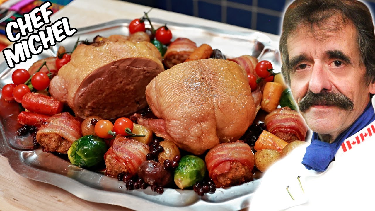 Recette gourmande : canard farci et garni à ma façon