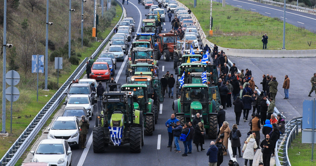 Χωρισμένη στα δυο η χώρα με τα μπλόκα των αγροτών - Ποιοι είναι οι 18 ...