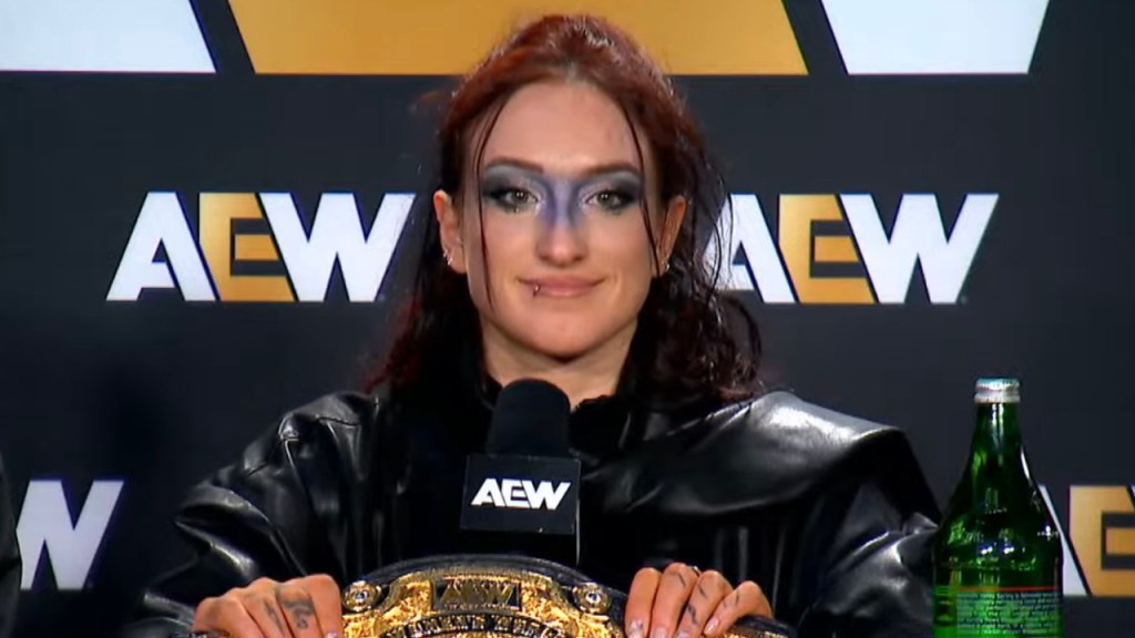 Kris Statlander confirms spitting in Jamie Hayter's face at AEW Worlds End