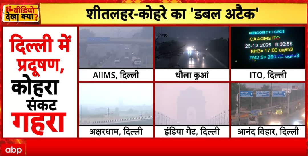 Breaking: Delhi air pollution worsens as AQI stays in red zone, GRAP-4 ...
