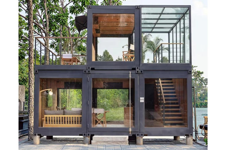 This Amazon tiny home has more entertaining space than you’d think ...