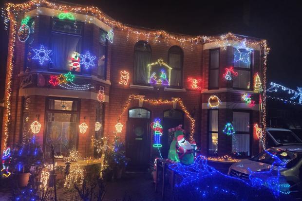 Homes' dazzling display for air ambulance charity which saved neighbour ...