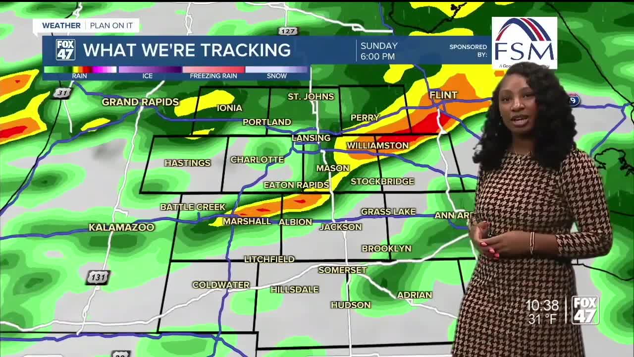 Fox 47 evening forecast - 12/27/2025