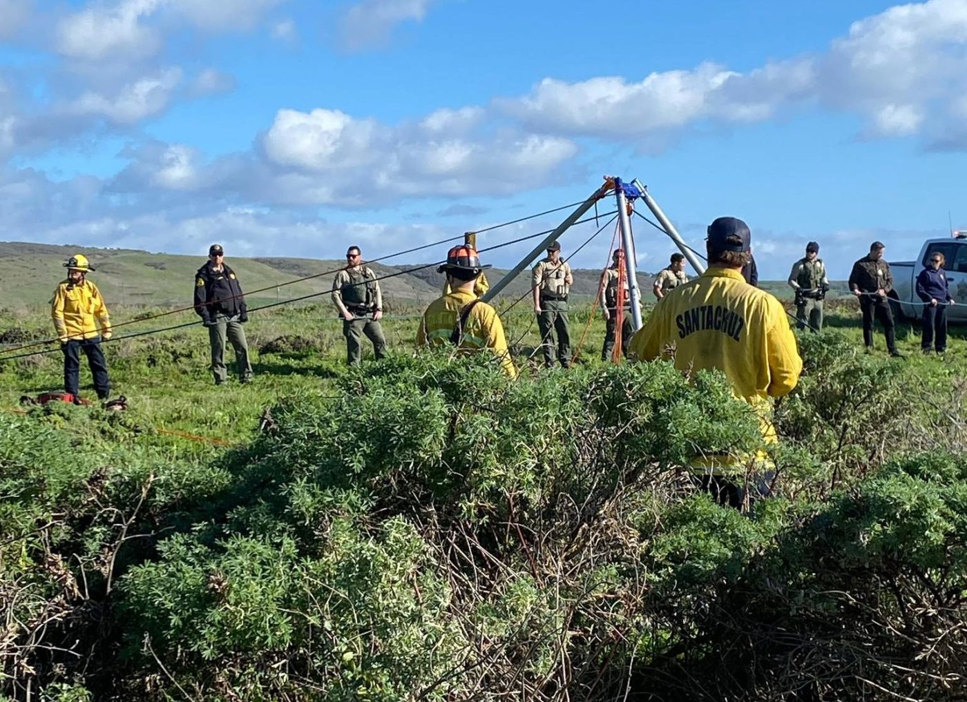 Body found on beach near Davenport in Santa Cruz County