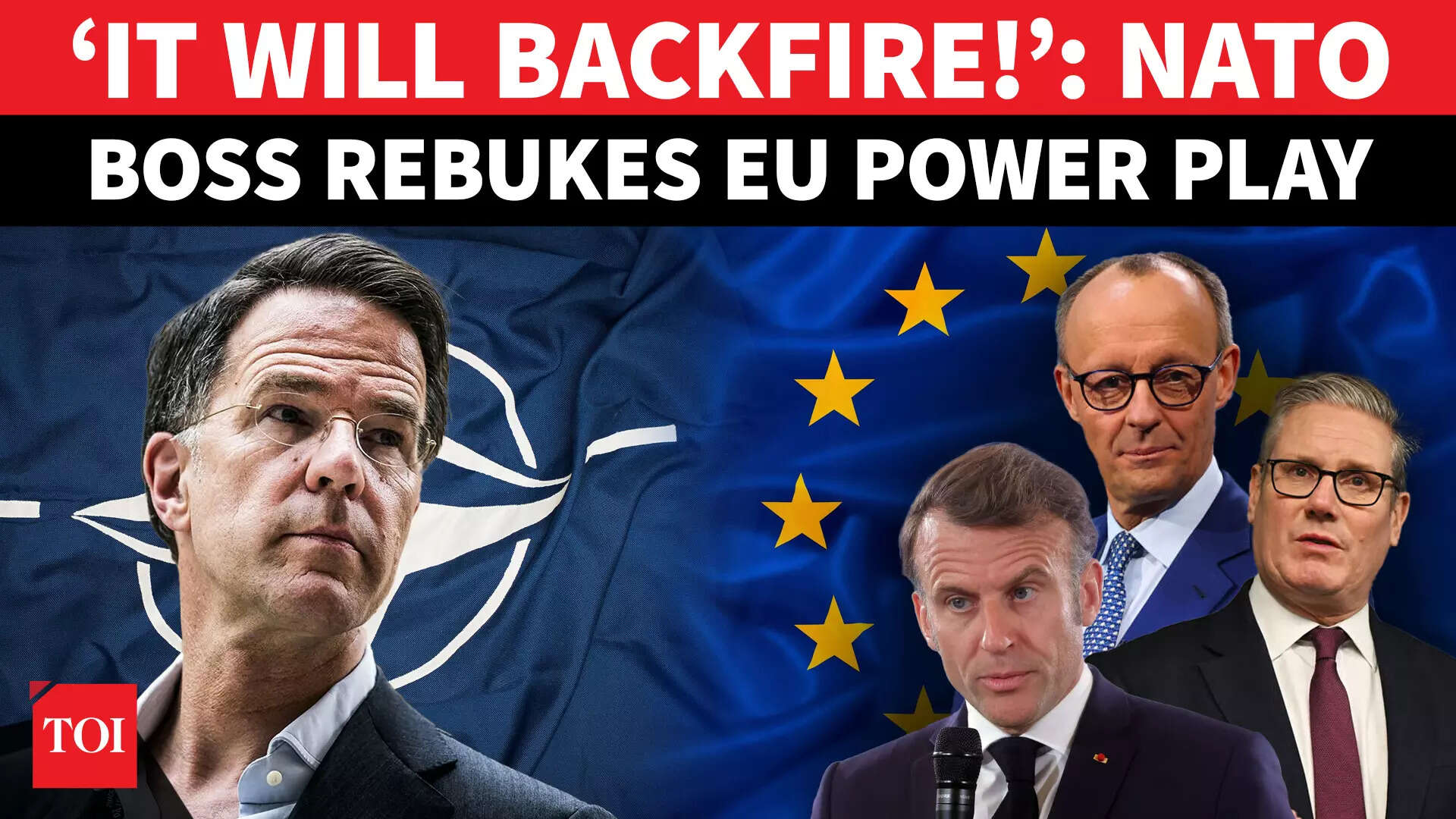 NATO & EU at war? Rutte warns EU against breaking alliance | ‘Going ...