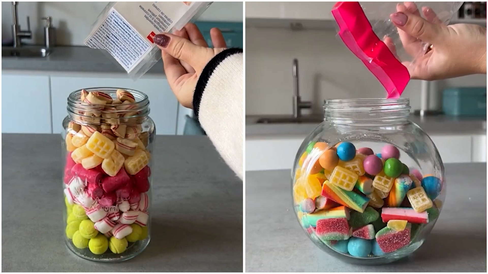 Calm and satisfying snack organization