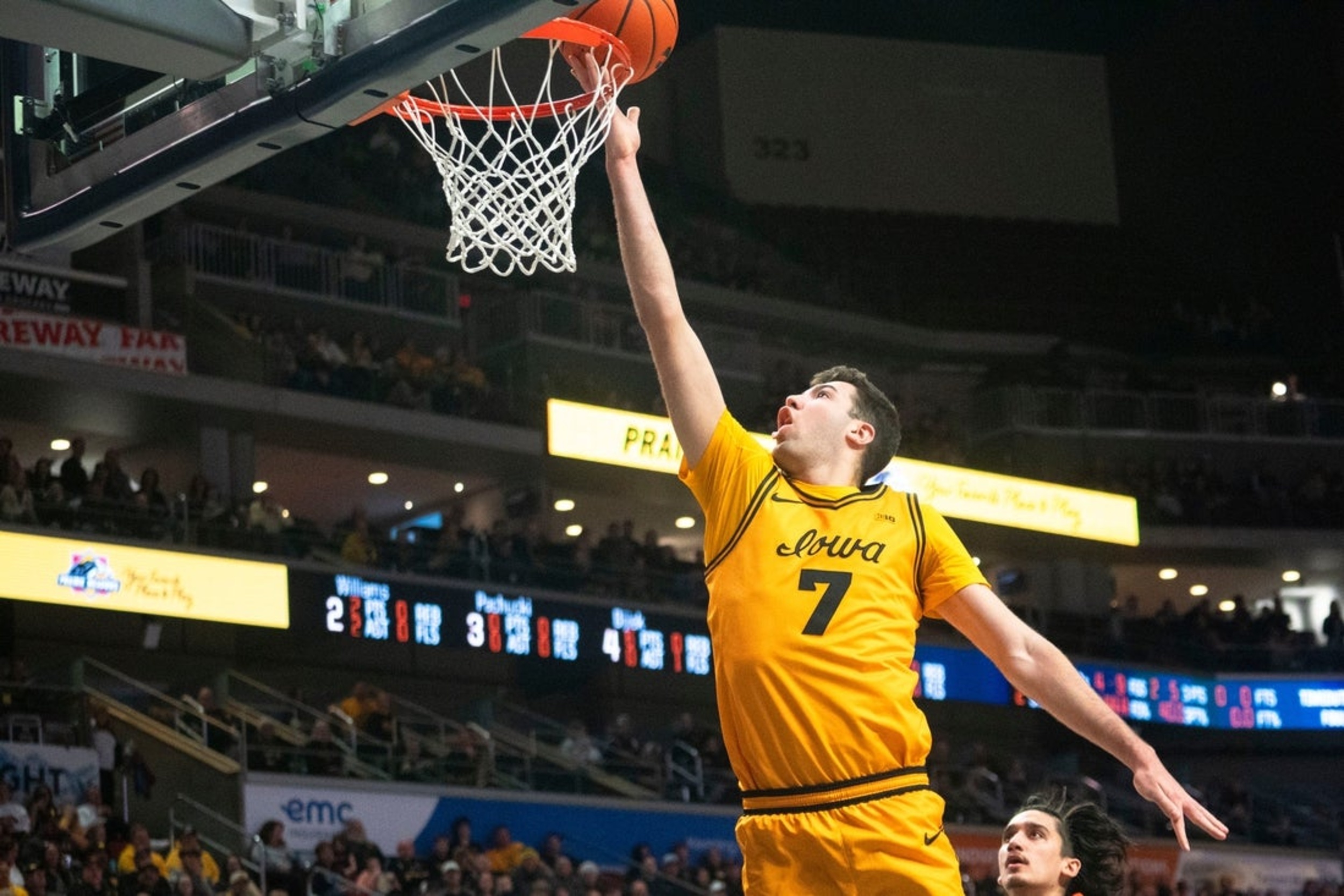 Alvaro Folgueiras learning role for No. 25 Iowa with UMass Lowell up next