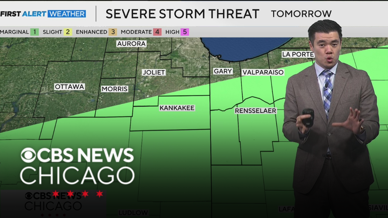 Wind advisory, storms for Chicago on Sunday