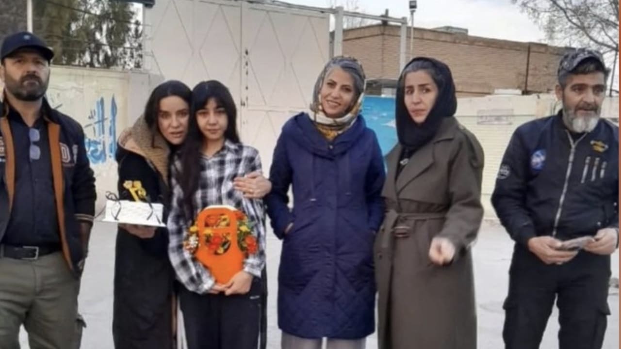Young Iranian activist Bita Shafiei released on bail after six weeks in ...