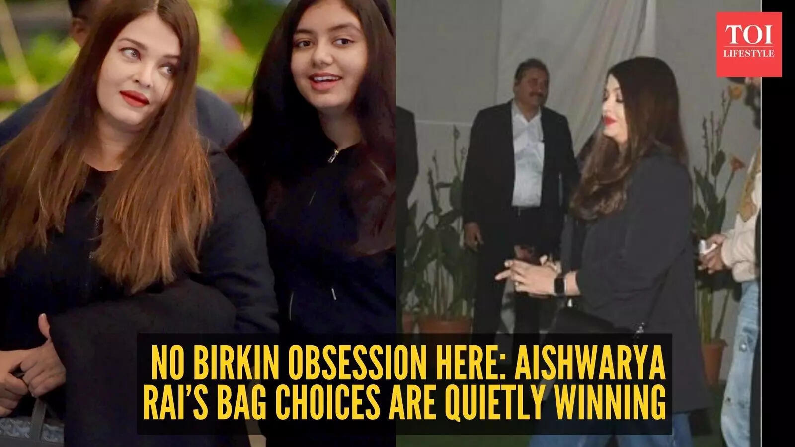 Forget Birkin, Aishwarya Rai Bachchan's handbag style is pure old ...