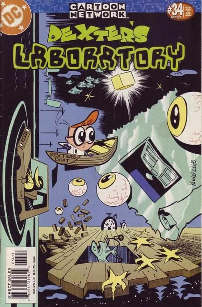 Dexter's laboratory has a must-read forgotten comic series