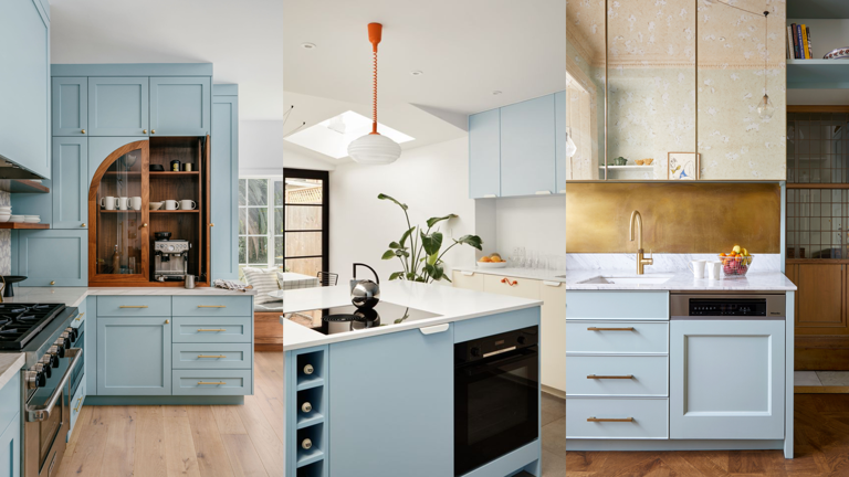 Are Icy Blue Kitchens Going To Be 2026’s Sage Green Kitchen?