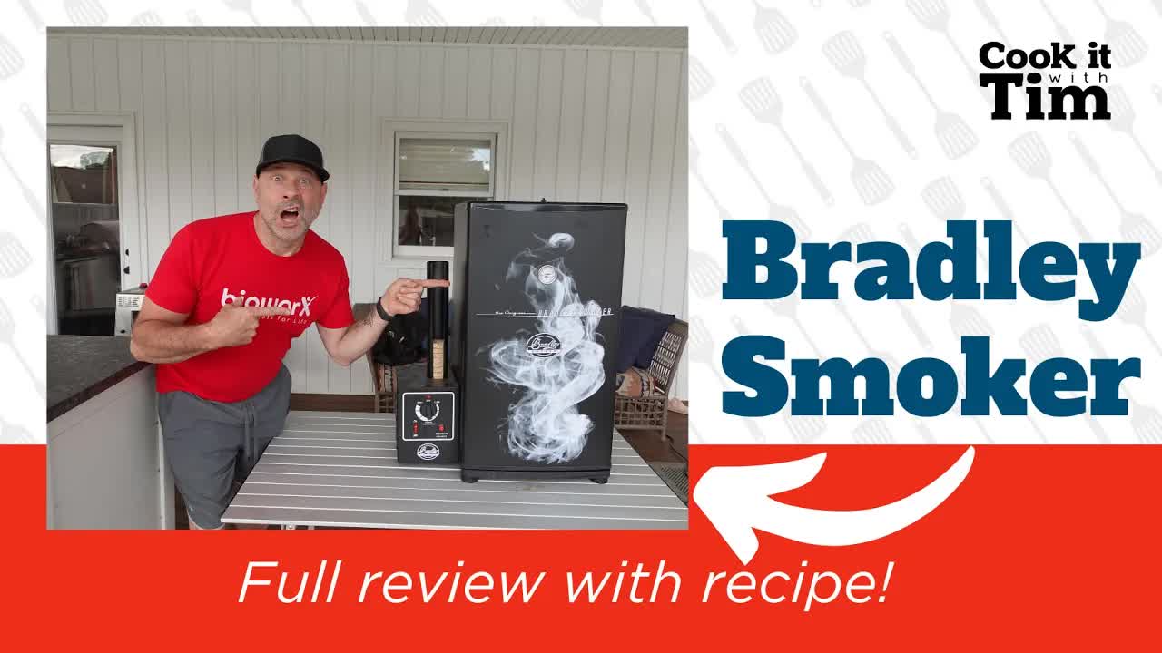 Bradley smoker full review | With a full smoked turkey recipe