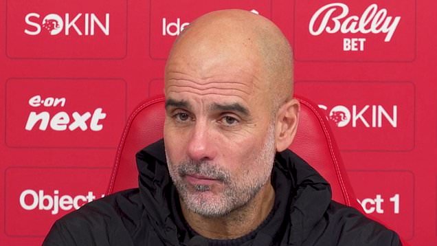 Nottingham Forest 1-2 Man City: Pep Guardiola post-match press conference