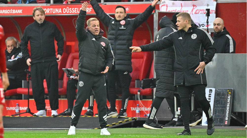 Fortuna Düsseldorf: Mislintat bestätigt Vertrauen für Markus Anfang