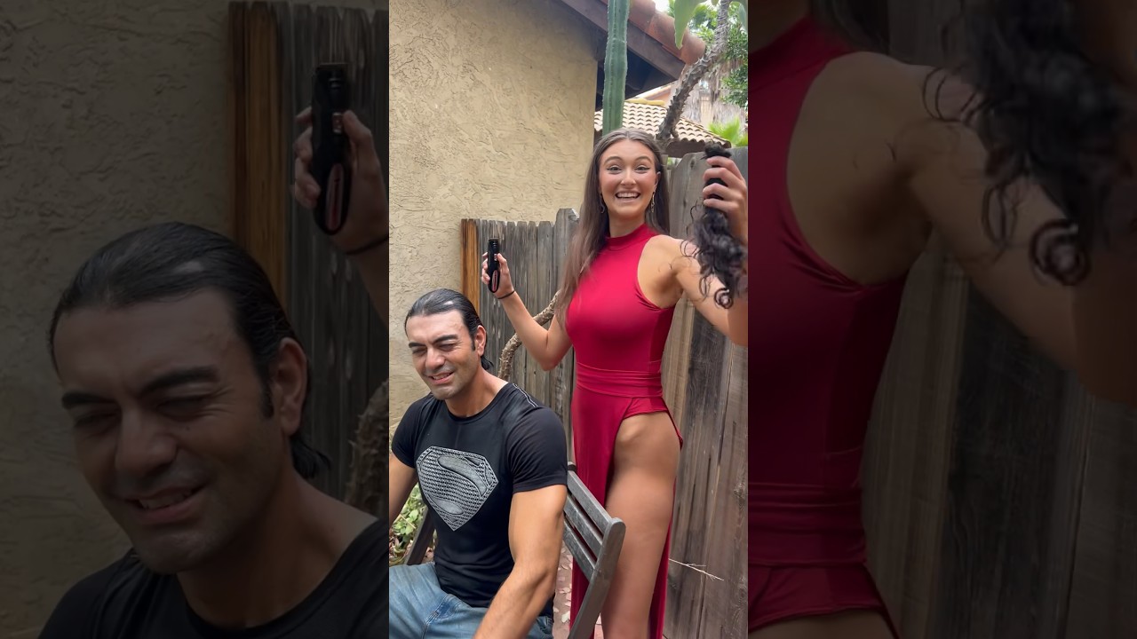 Hair trim experiment with Rachel Pizzolato