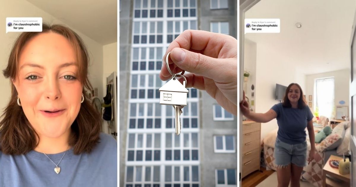 Woman goes viral for her tiny apartment makeover, but explains that it ...