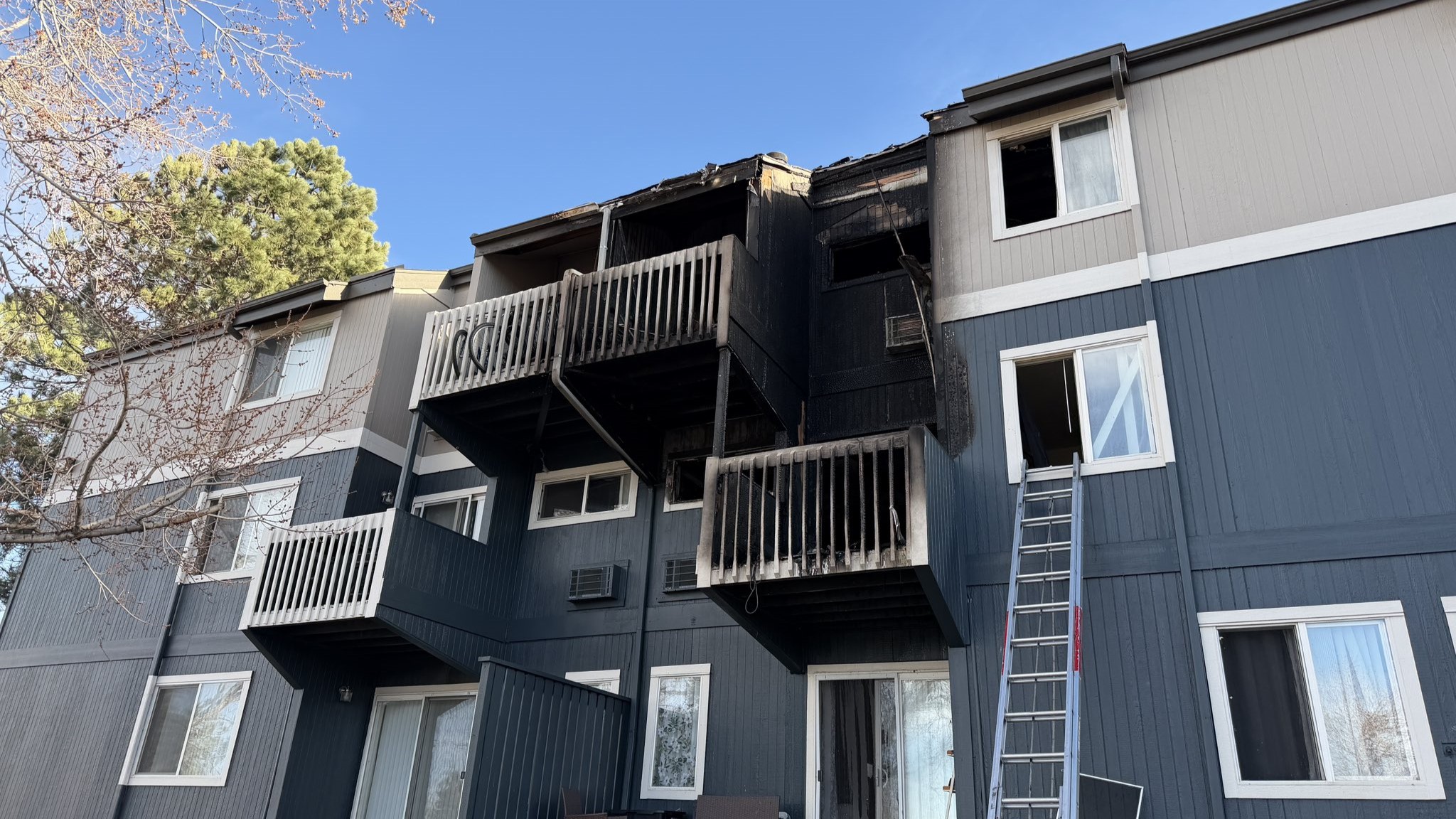 Fifteen people displaced after apartment fire in Denver metro area
