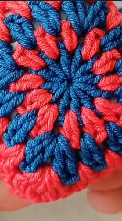 Cute crochet doll keychain