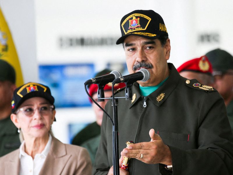 Shackled and defiant, Maduro pleads not guilty to US narcotics charges