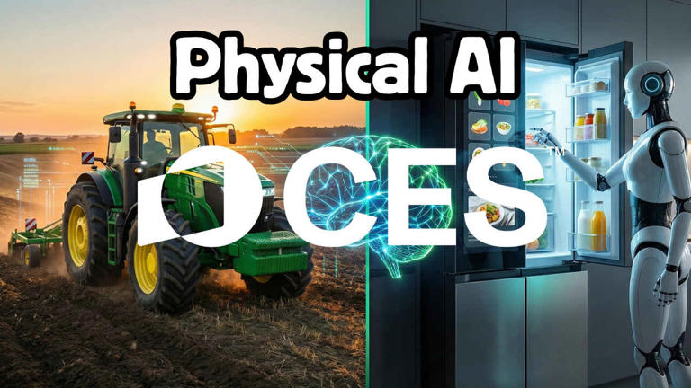 From fields to fridges: Physical AI takes center stage as CES 2026 ...