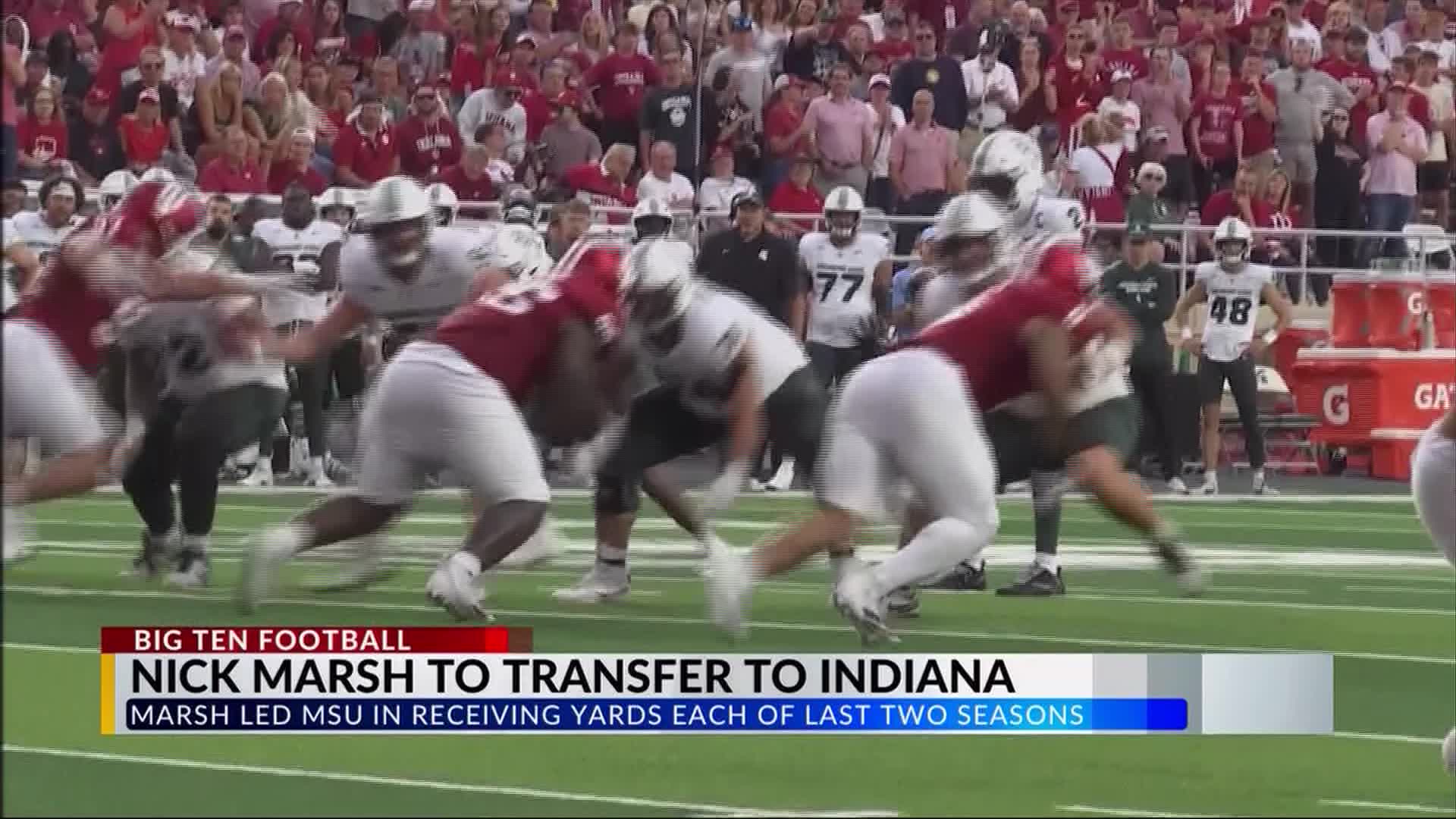 Former MSU standout Nick Marsh to transfer to Indiana