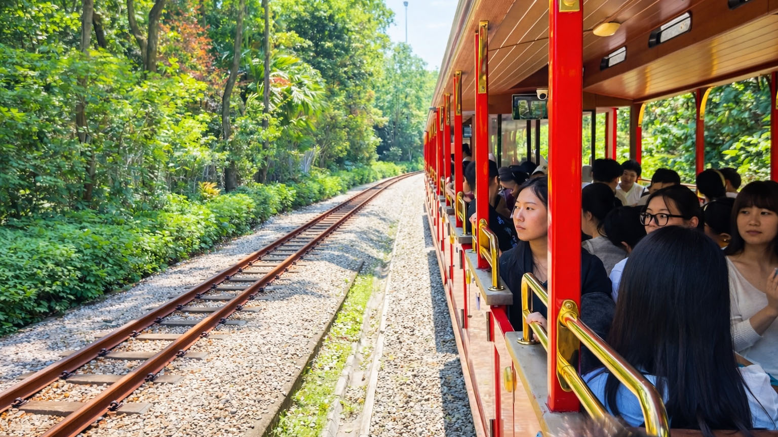 Deze bosspoorlijn onthult het verborgen natuurschoon van China