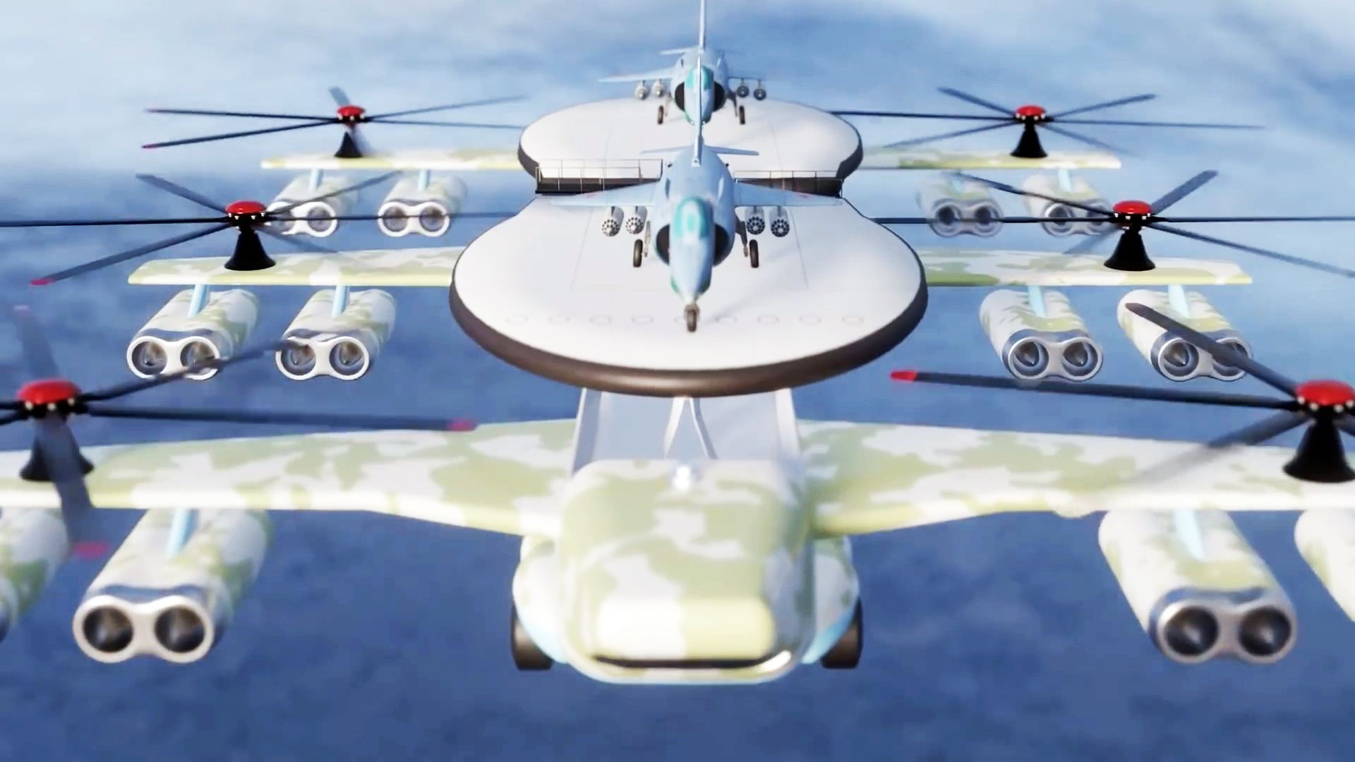 The Soviet helicopter that was basically a flying aircraft carrier