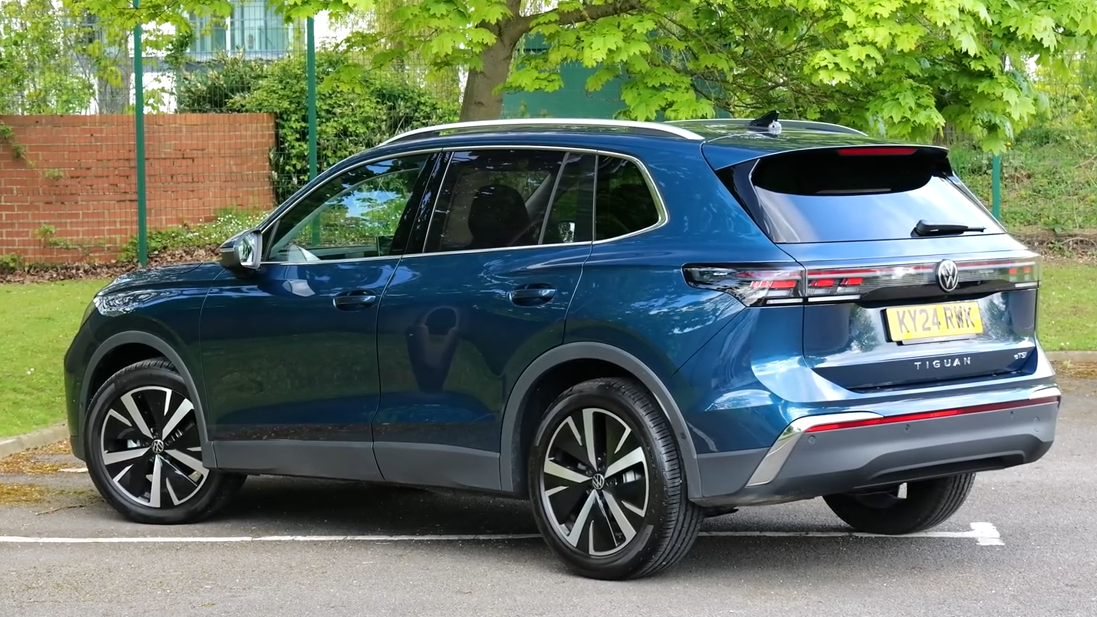One take drive in the new Volkswagen Tiguan