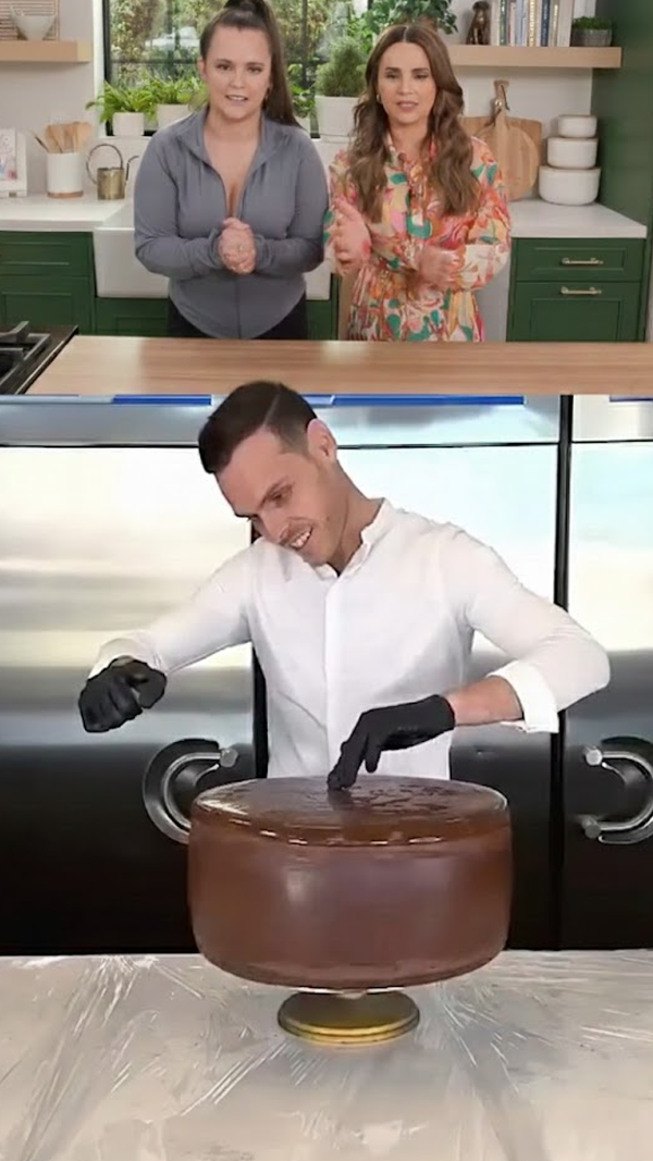 I watched the full dessert creation process