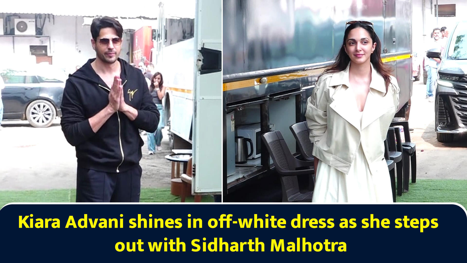 Kiara Advani shines in off-white dress as she steps out with Sidharth ...