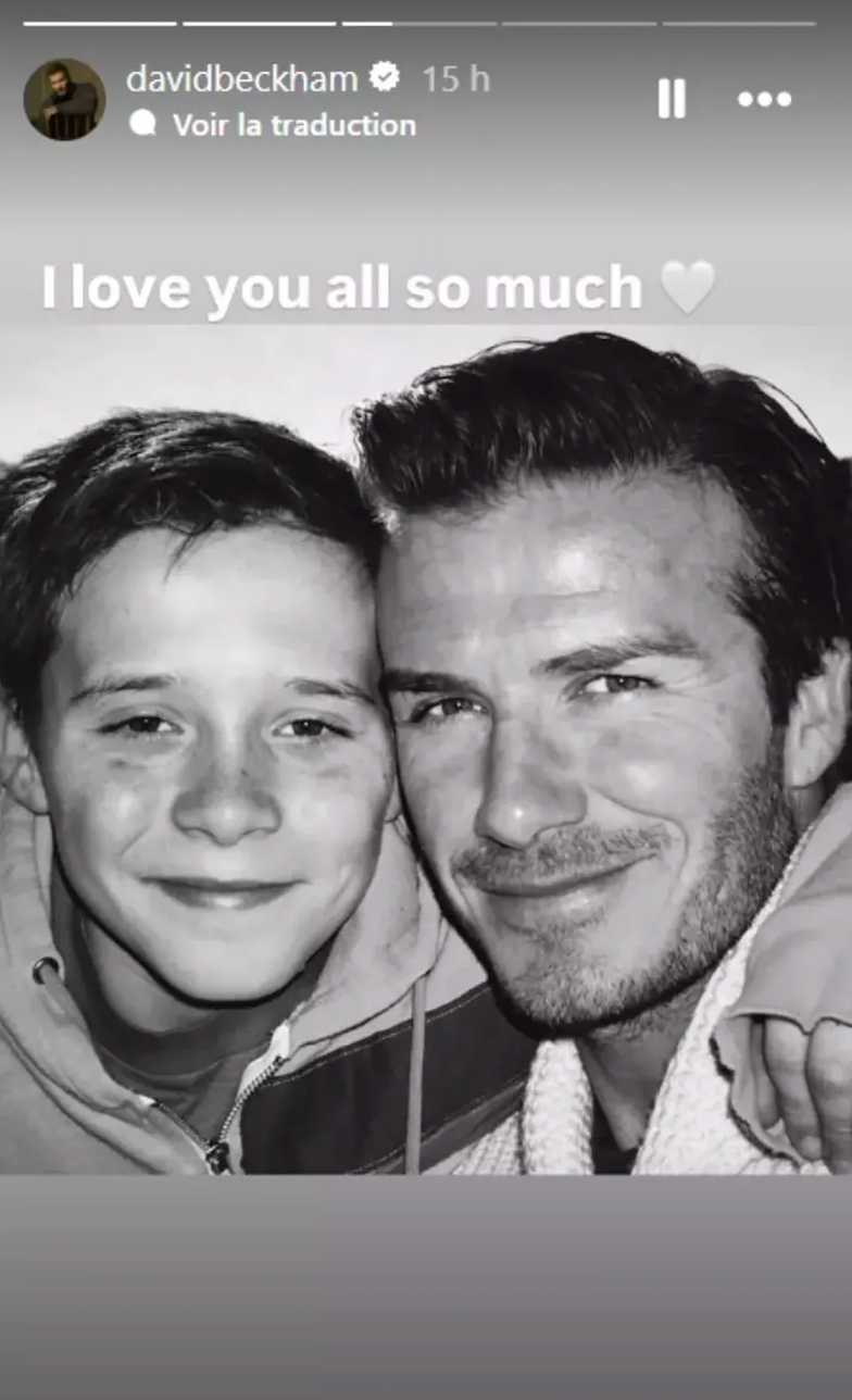 David Beckham : cette main tendue à son fils Brooklyn Beckham au cœur ...