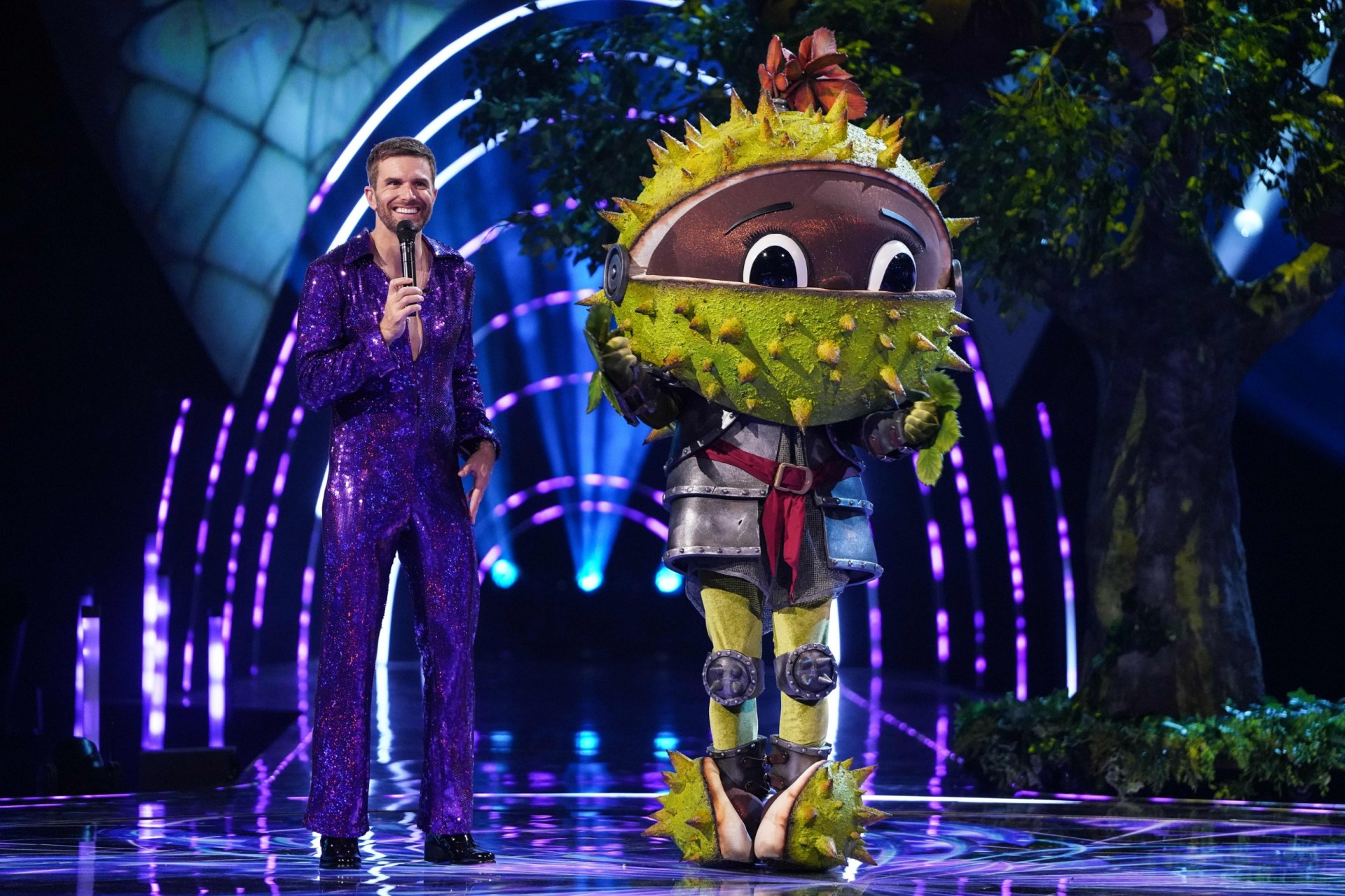 Who’s the Masked Singer star Conkers? All clues