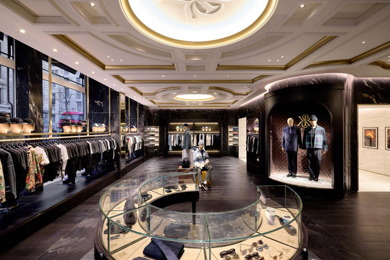 Kith store on Regent Street informed by "bones of the raw space"