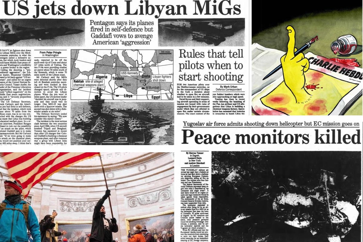 This week in history: Turmoil in Libya, Paris and Capitol Hill