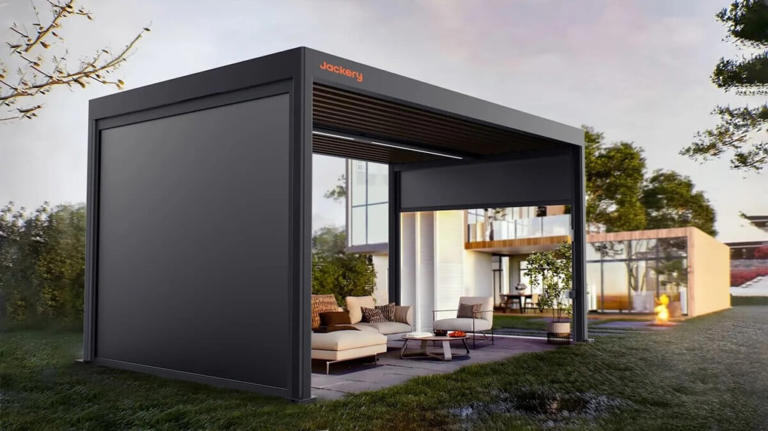 Jackery dévoile un robot solaire autonome et une pergola photovoltaïque