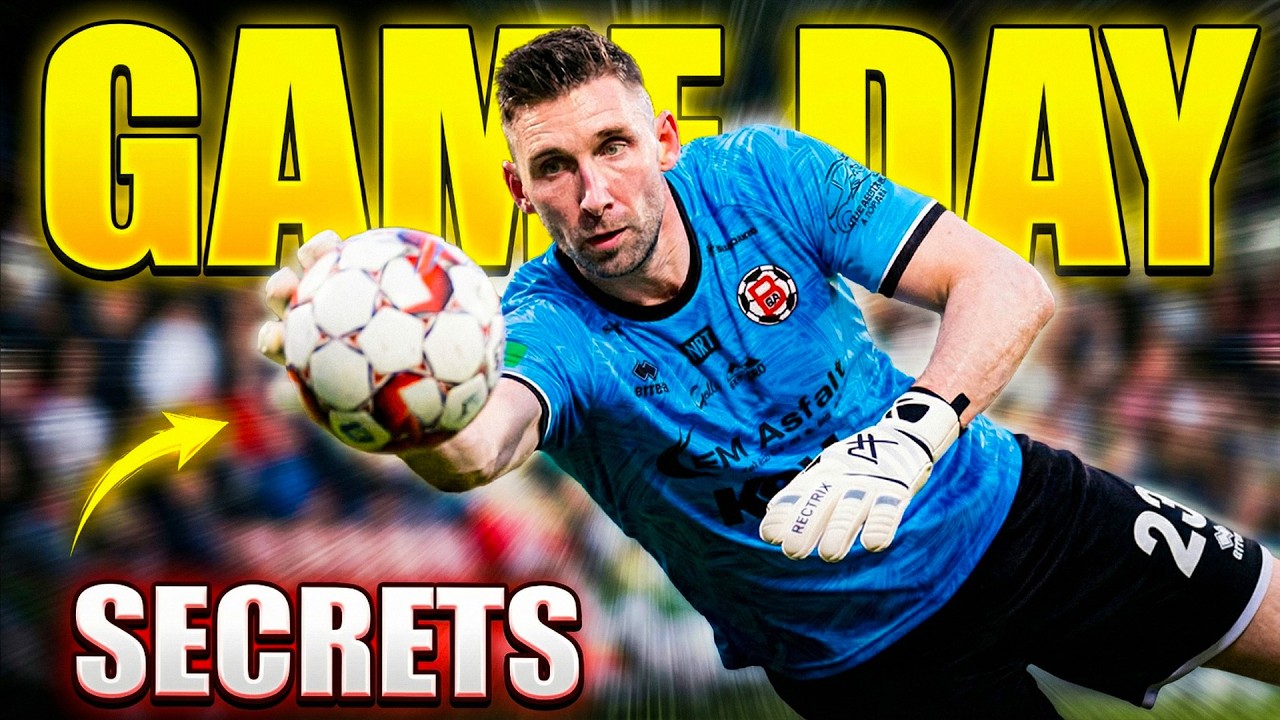 Pro goalkeepers never skip this before match day | Game-ready routine
