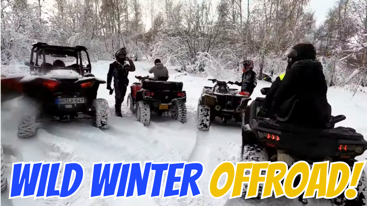 Conquer Wild Winter Off-Road Trails Adventure