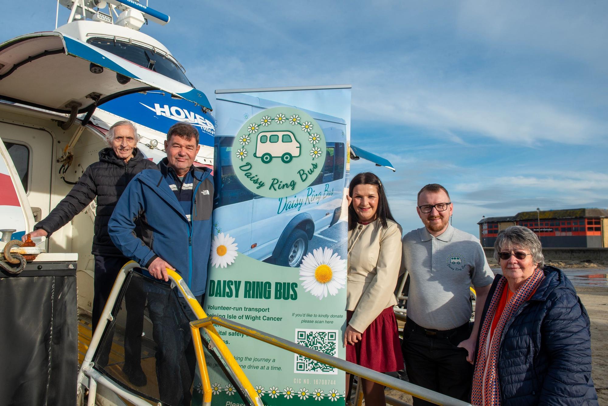 Hovertravel supports Daisy Ring Bus CIC as Portsmouth patient transfer ...