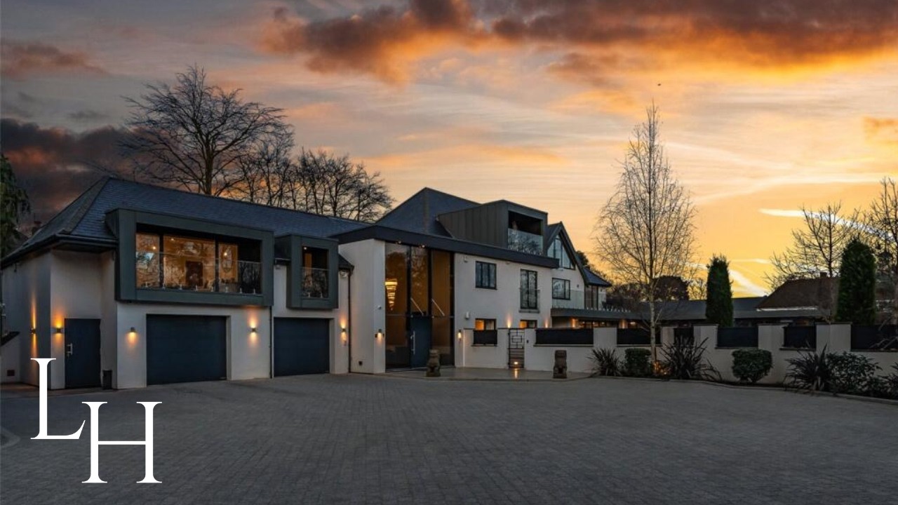 Inside a £8.75M Contemporary Home With Private Spa and Gym