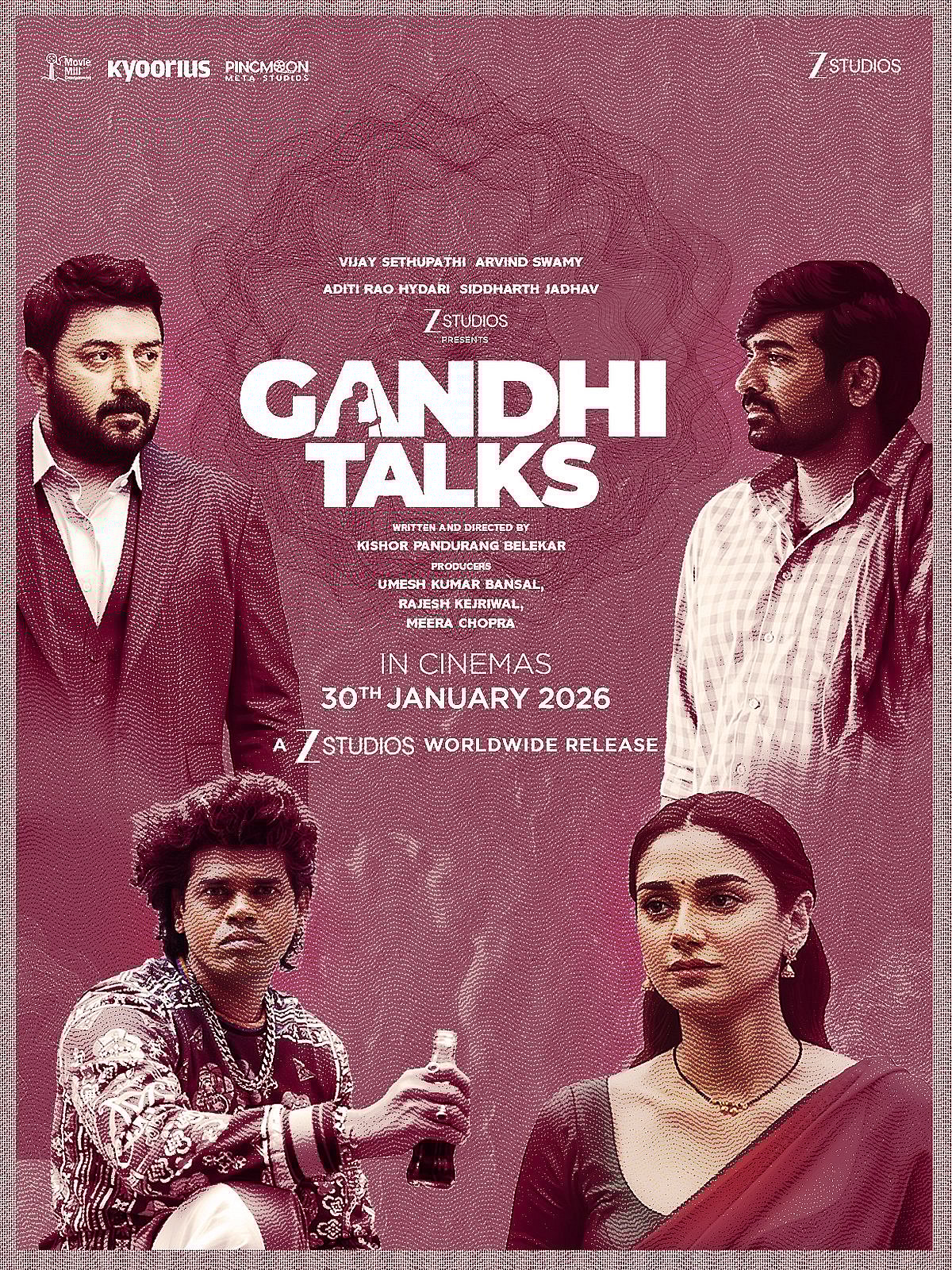 Gandhi Talks, starring Vijay Sethupathi, Arvind Swami and Aditi Rao ...