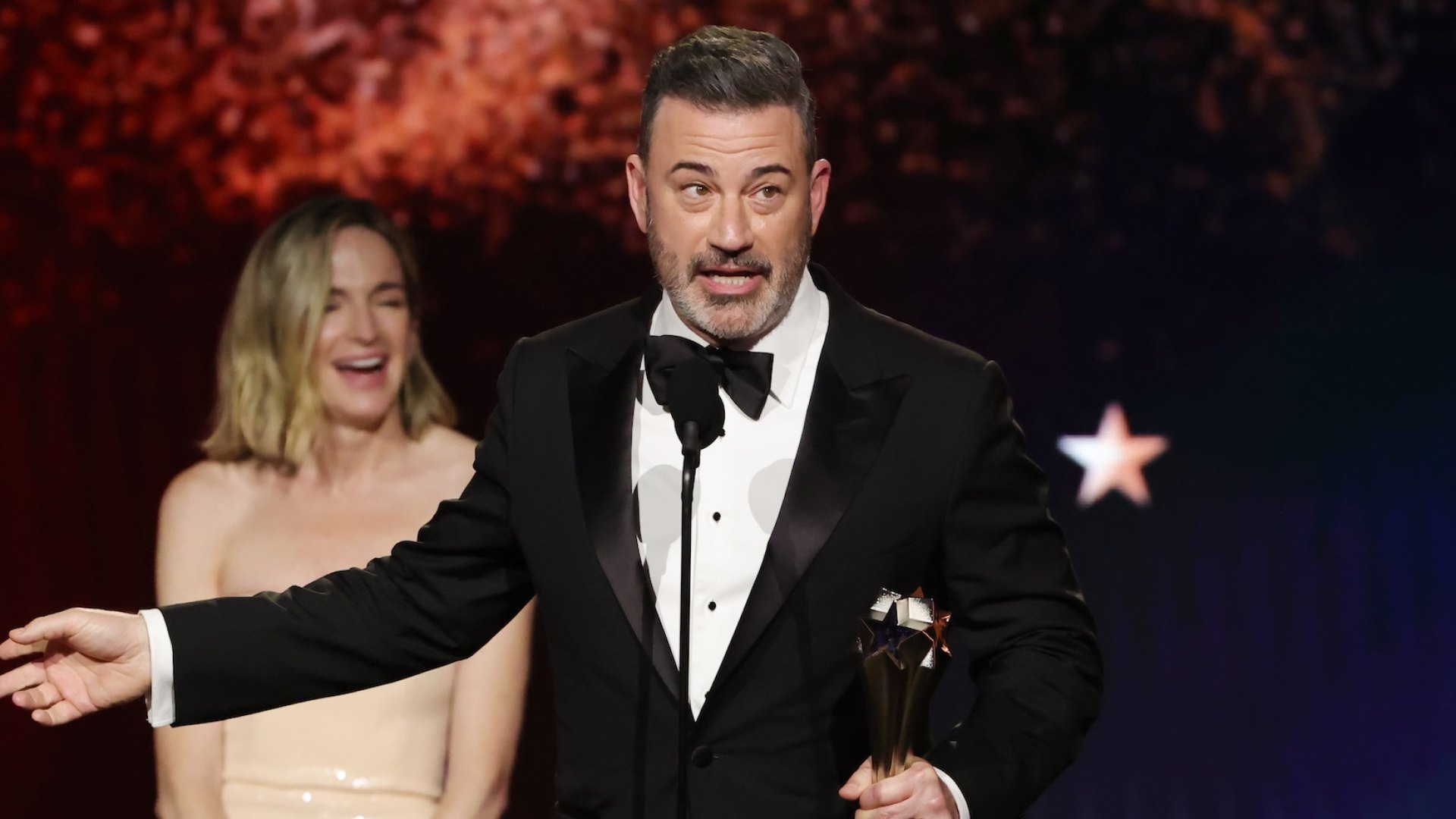 Jimmy Kimmel calls out Trump in 2026 Critics Choice speech after suspension