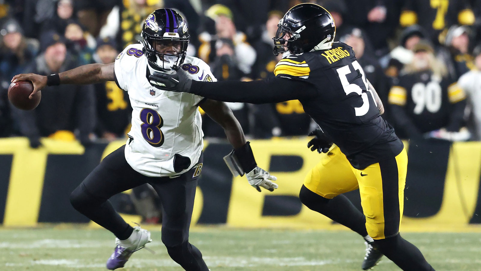 Ravens’ Lamar Jackson can’t believe future question after Steelers loss