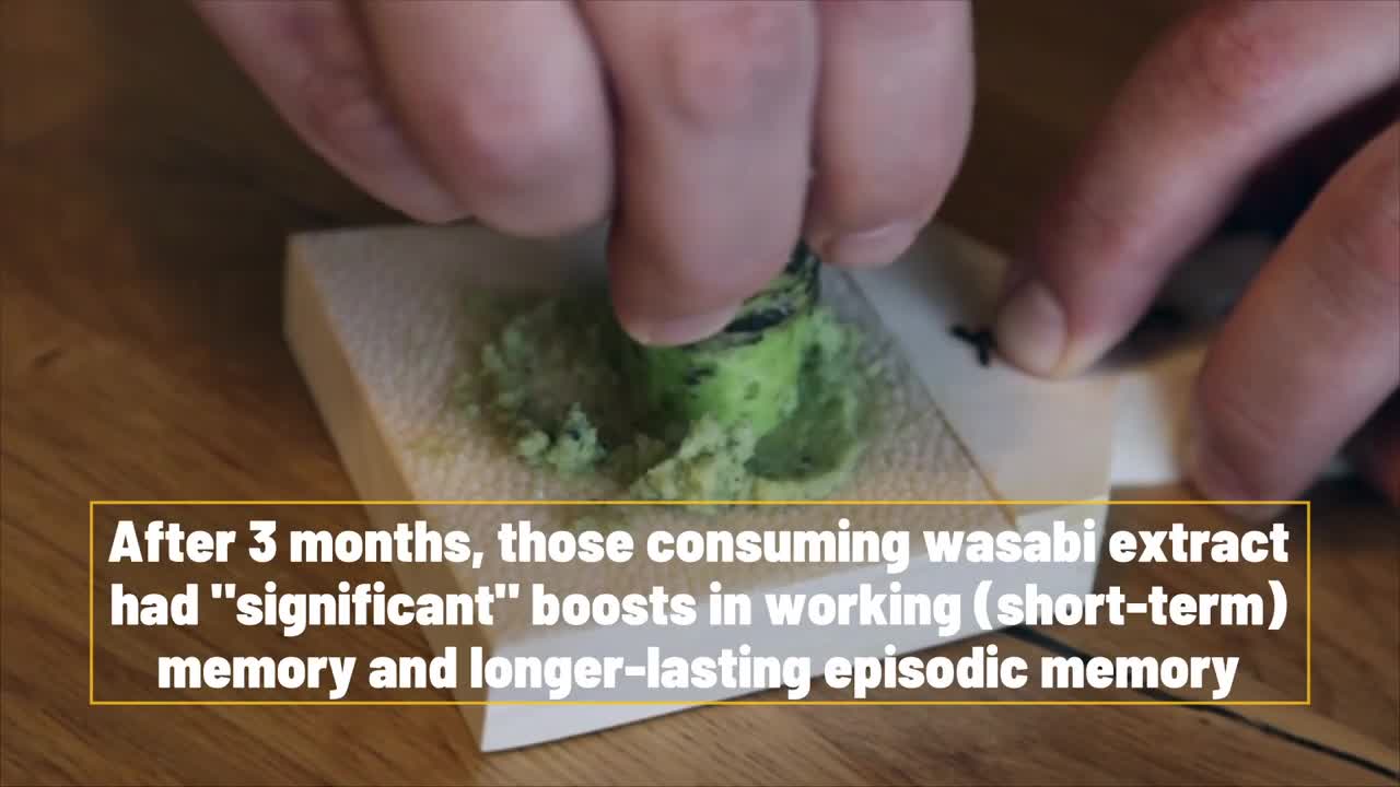 Wasabi: not just for sushi, also a memory booster?