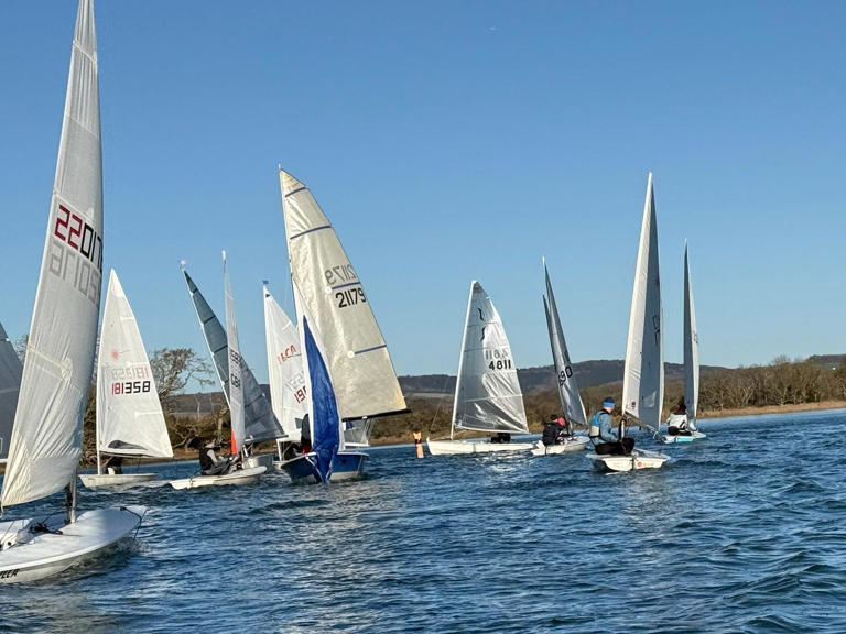 Dell Quay Frostbite Series races 3&4