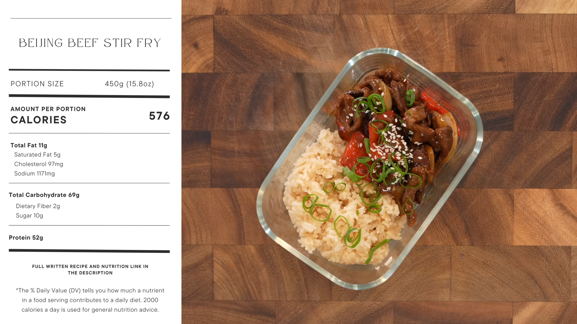 This high protein stir fry is the weeknight meal you need