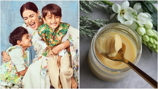 Genelia D’Souza explains why she avoids excess ghee in her children’s ...