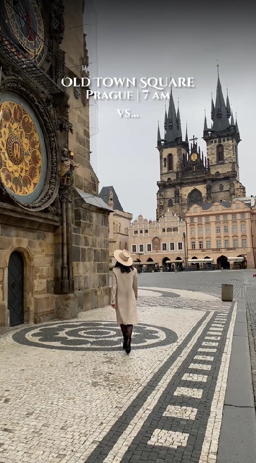 The most stunning views of Prague’s Old Town Square at dusk