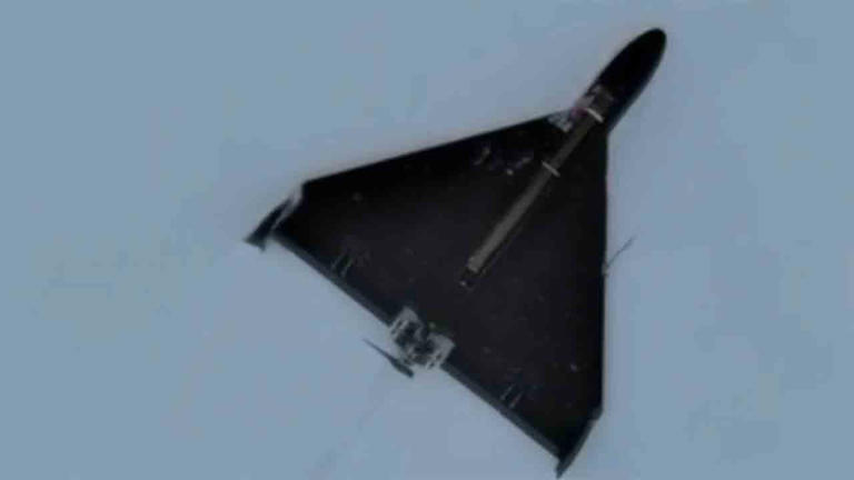 Video: Russian Shahed drone equipped with Verba MANPADS is intercepted