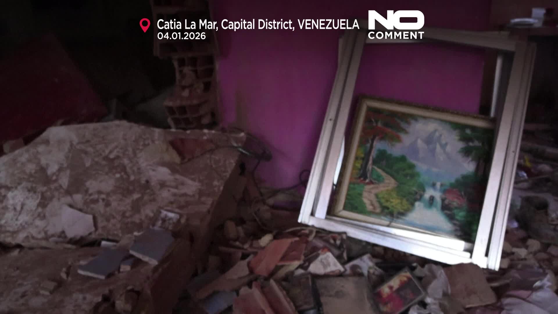 Venezuela deals with aftermath of US strikes on Catia La Mar